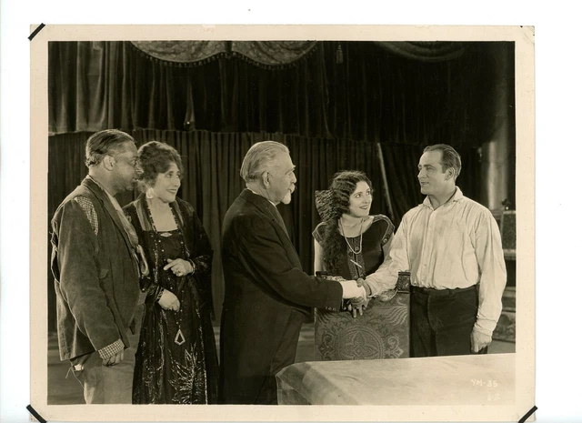 VINTAGE 8X10 FOTO Locura Yanqui 1924 George Larkin Billie Paloma Walter ...