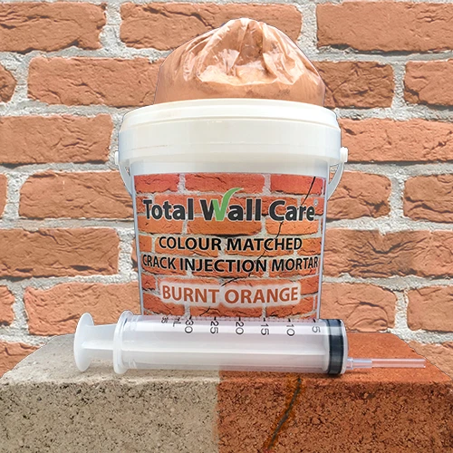 TOTAL WALL CARE - Crack Injection Kit - For Filling Cracks in Brick ...