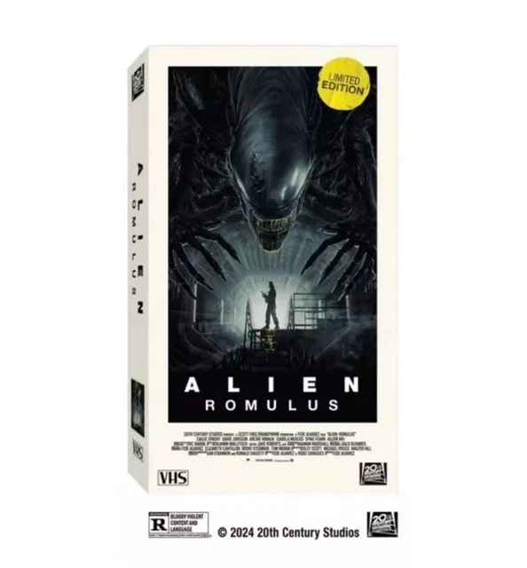ALIEN: ROMULUS LIMITED Edition VHS 20th Century Studios Release 2024 IN ...