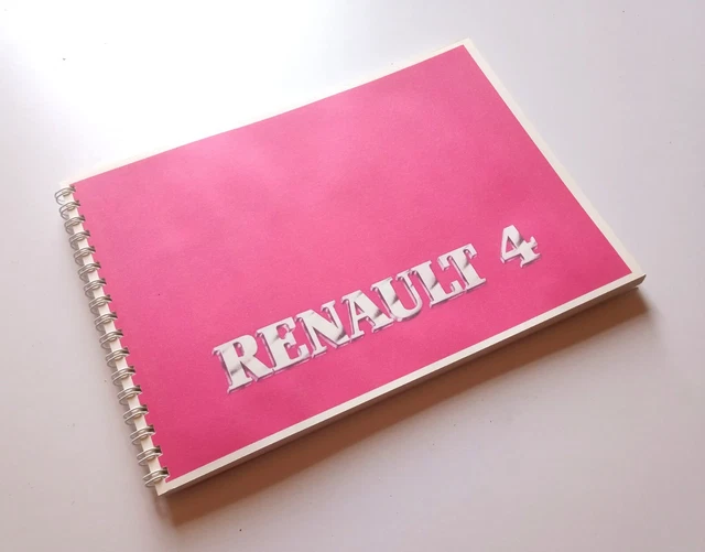 Renault 4 Tl Gtl F4 F6 Use And Maintenance Manual £9 98 Picclick Uk
