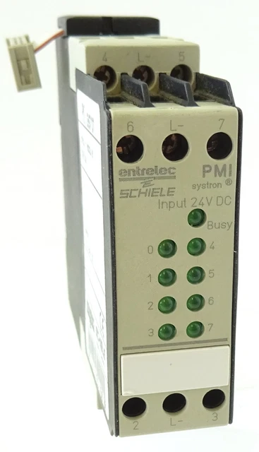 SCHIELE PMI SYSTRON module d'entrée module d'entrée numérique 2.423.430 ...