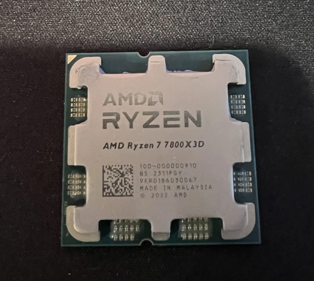 AMD RYZEN 7 7800X3D 8-Cores 4.2GHz Socket AM5 Gaming CPU Processor $547 ...