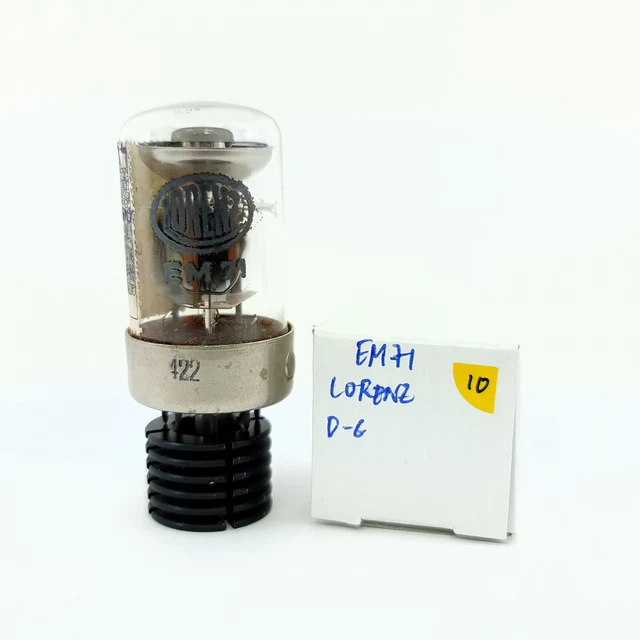 1 X EM71 Lorenz Magic Eye Tube. 10. Cb402 EUR 44,99 - PicClick ES