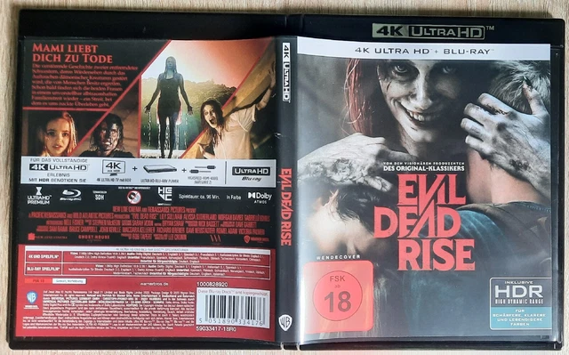 EVIL DEAD RISE Blu-ray OHNE 4K UHD Blu-ray Siehe Fotos Und Beschreibung ...