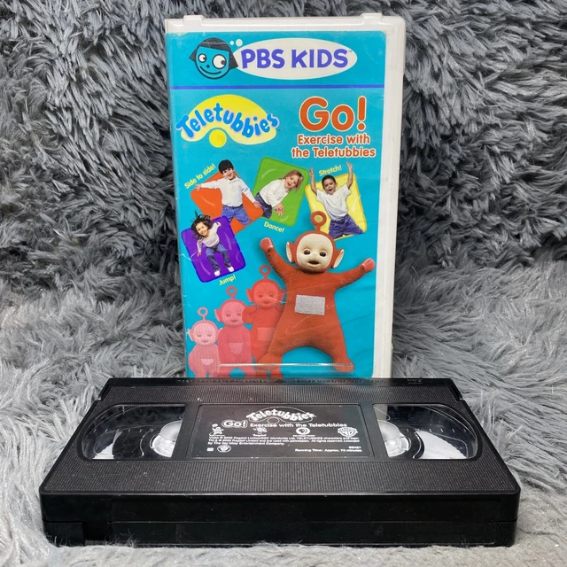 TELETUBBIES GO EXERCISE with Teletubbies VHS Tape 2001 Video PBS Kids ...