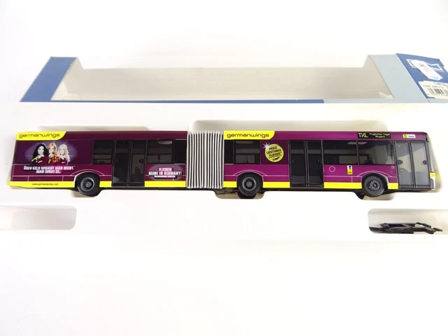 RIETZE 66839 BVG Solaris Urbino Gelenkbus"germanwings" TXL Flughafen ...