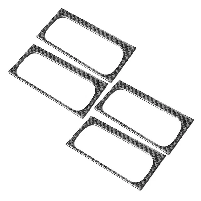 HOUSSE DE POIGNÉE de porte intérieure en fibre de carbone de luxe pour Suzuki EUR 30,53 ...