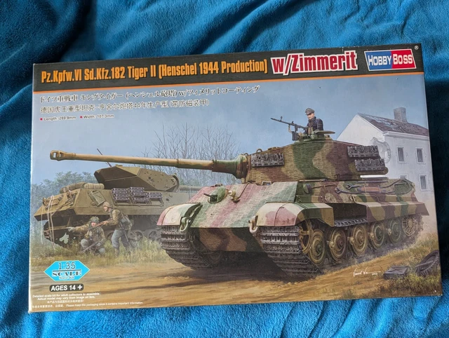 HOBBY BOSS 84532 Pz.Kpfw.VI Sd.Kfz.182 Tiger II Henschel Feb. 1945 ...