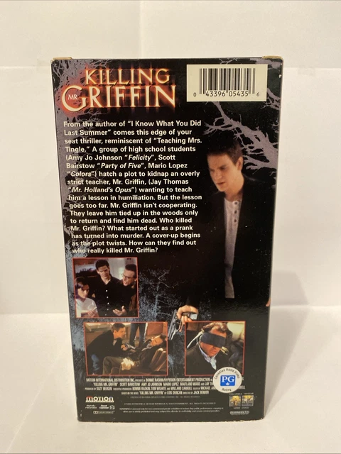 KILLING MR. GRIFFIN VHS Jay Thomas Mario Lopez Amy Jo Johnson Drama VTG ...