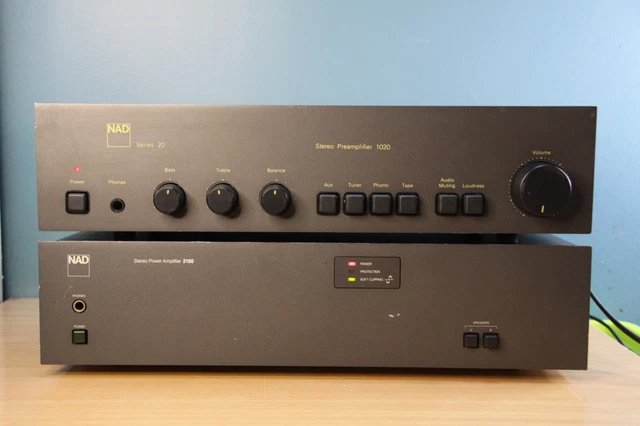 NAD SERIE 20 Amplificateur de puissance NAD 2150 / Préamplificateur NAD ...