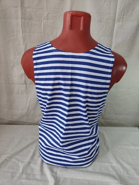 SOVIET USSR ARMY VDV Style Striped Sailor T-Shirt TELNYASHKA Summer ...