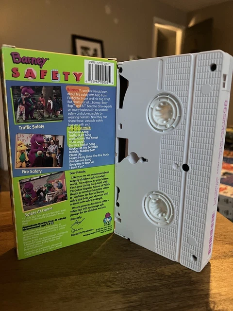 BARNEY - BARNEY Safety (VHS, 1995) EUR 13,73 - PicClick FR