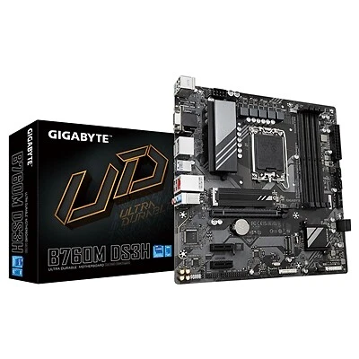 GIGABYTE B760M DS3H Ddr5 Motherboard Intel Socket 1700 12Th/13Th Gen 1X ...
