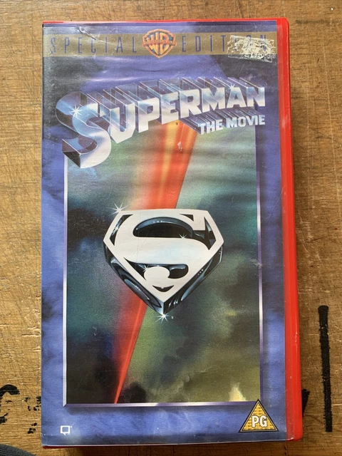 SUPERMAN THE MOVIE - vhs video tape - Special Edition £9.00 - PicClick UK