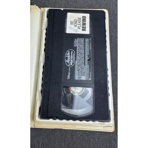 ALADDIN AND THE King of Thieves VHS Movie Tape Disney Animated Robin ...