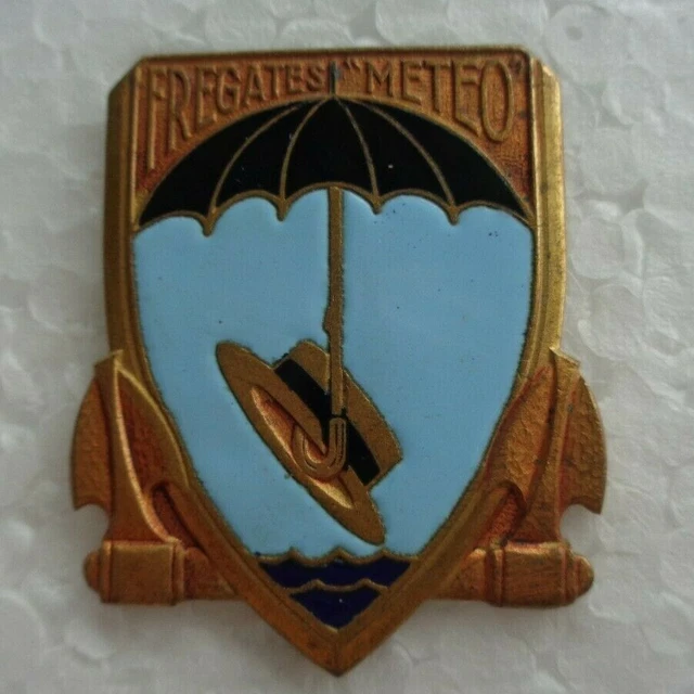 INSIGNE GÉNÉRAL DES frégates Météo météorologique Parapluie canotier ...