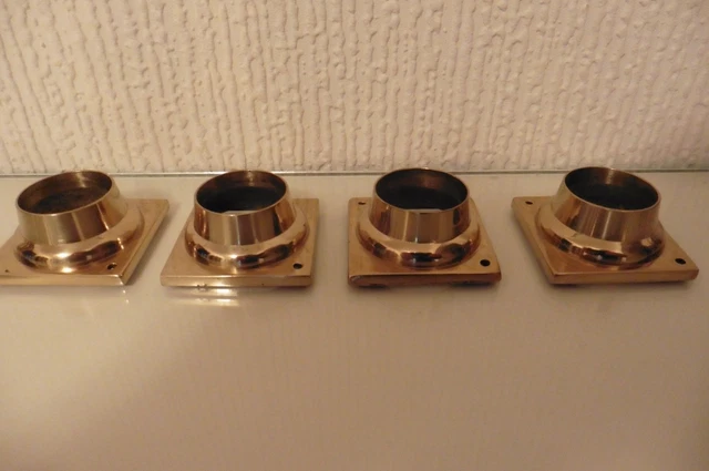 PILLAR CAPS GRANDFATHER Clock,Cast Brass,N.O.S. Clock Parts. £26.01 ...