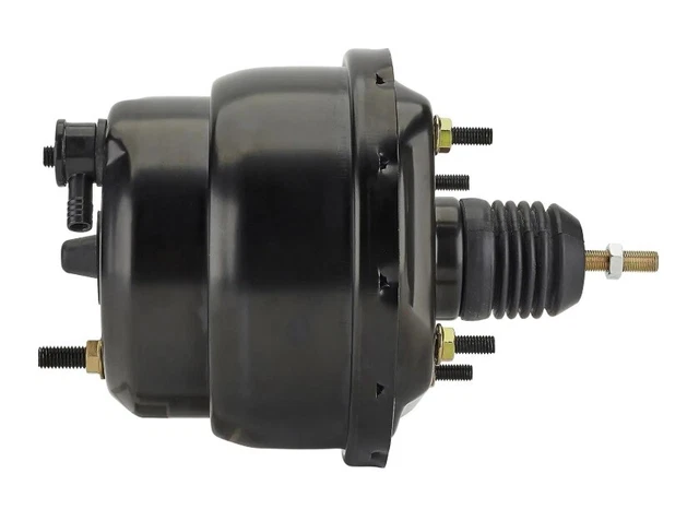 7 INCH BLACK Dual Diaphragm Brake Booster Universal Suit Ford, Chev ...