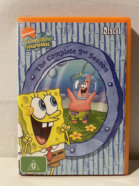 SPONGEBOB SQUAREPANTS SEASON 2 Disc 1 DVD PAL Region 4 $12.99 - PicClick AU