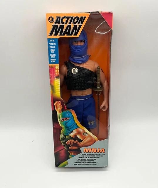 HASBRO ACTION MAN ,,Ninja,, 1996 in OVP EUR 39,95 - PicClick DE