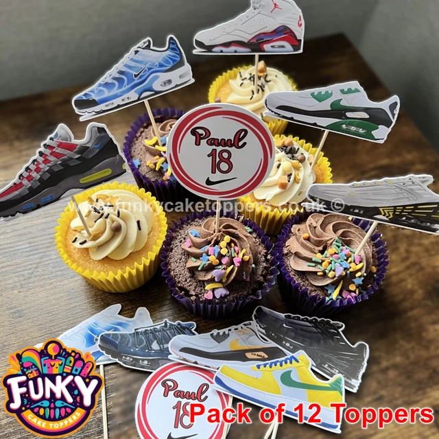 TRAINER CUPCAKE TOPPERS 12ER-Pack personalisiert EUR 4,78 - PicClick DE