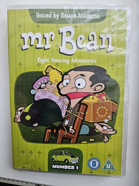 MR BEAN ANIMATED Number 1 Dvd Sealed 8 Episodes Cartoon Rowan Atkinson ...