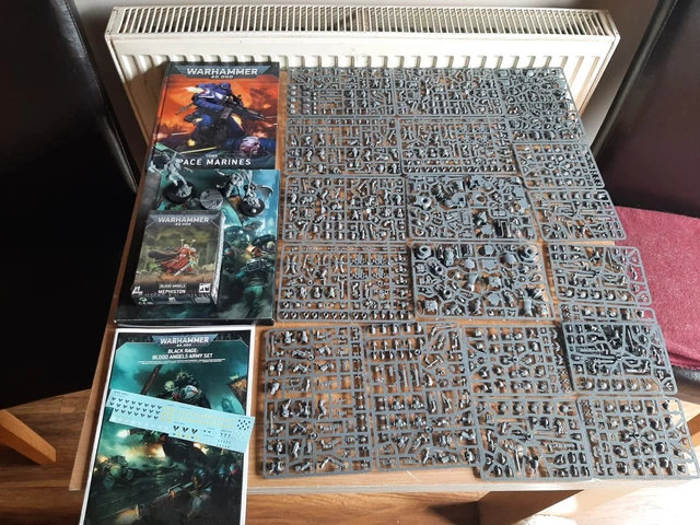 WARHAMMER 40K BLOOD Angels Death Company Army Box Set | Includes All ...