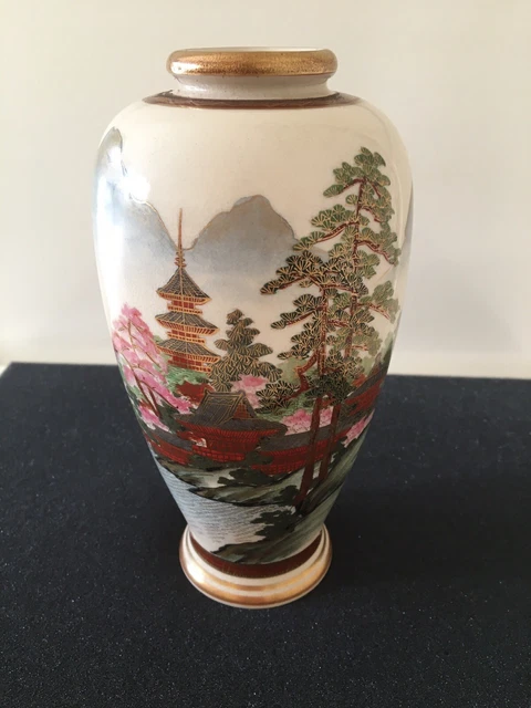 VASO GIAPPONESE PERIODO taisho Ushida Satsuma balauster/c.1912-1926 EUR ...