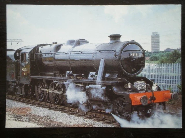 POSTCARD LMS CLASS 8F 2-8-0 Loco No 48151 £1.25 - PicClick UK