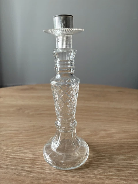 BUBBLE BATH / Glass Candlestick Retro Chemist Vintage 1966 Andre ...