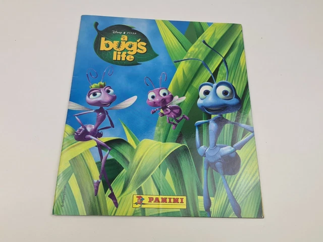 DISNEY PIXAR A Bugs Life Sticker Album Book with poster Panini 1999 ...