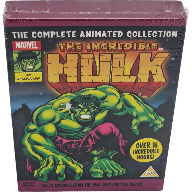 THE INCREDIBLE HULK: The Complete Animated Collection DVD DigiBook 4 ...