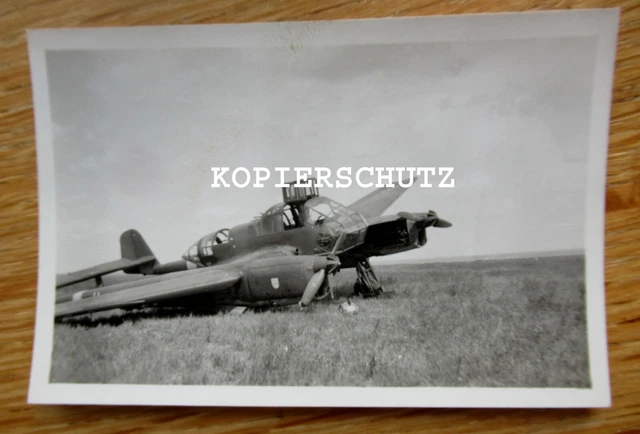 OLD PHOTO GERMAN plane / Focke-Wulf Fw 189 / CHARKOW 1942 / WWK * £21. ...