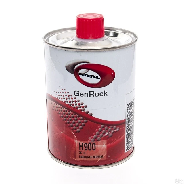 GENERAL PAINTS GENROCK H900 2k L.E. Hardener Normal 2.25L £67.99 ...