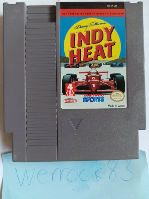 DANNY SULLIVAN'S INDY Heat - Chariot Nintendo NES (NTSC) EUR 2,07 ...