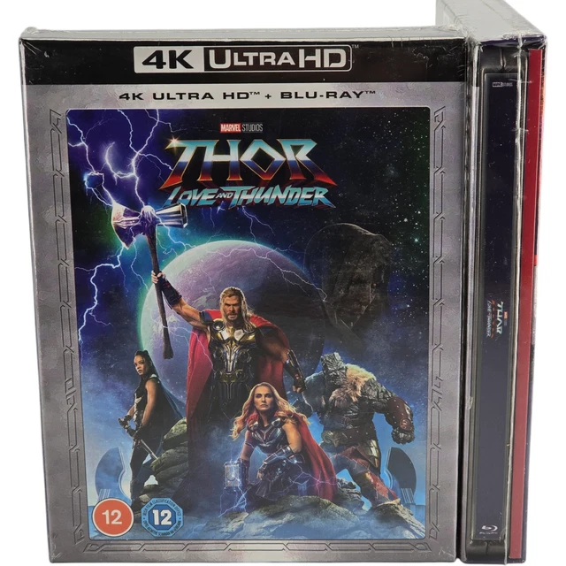 THOR: LOVE AND Thunder Steelbook 4K Ultra HD+Blu-ray Zavvi Collector's ...