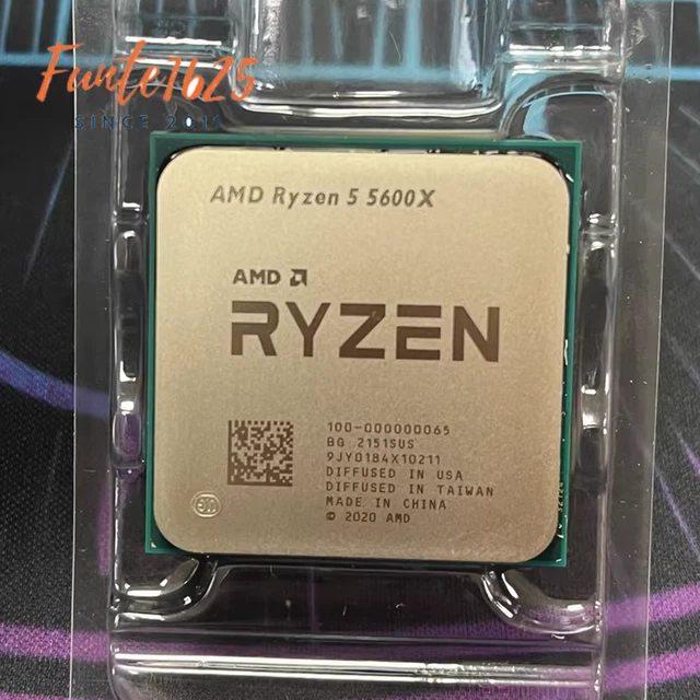 AMD RYZEN 5 5600X R5 5600X CPU Processor 3.7-4.6GHz 6 CORE 12Thr Socket AM4 £104.56 - PicClick UK