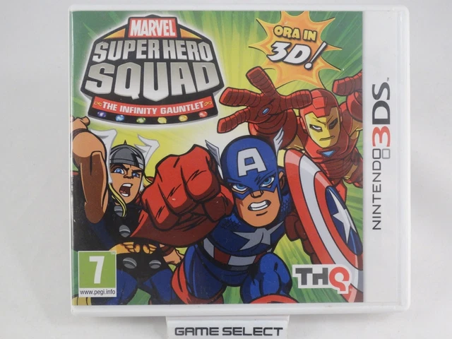 MARVEL SUPER HERO Squad The Infinity Gauntlet Nintendo 3DS 2DS 3D Pal ...