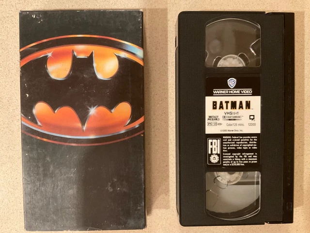 BATMAN (VHS, 1989) Michael Keaton, Jack Nicholson, Kim Basinger £7.11 ...