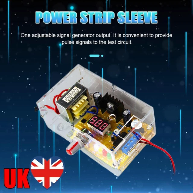 LM317 ADJUSTABLE VOLTAGE Power Kit Current Limit Adjustable Power ...