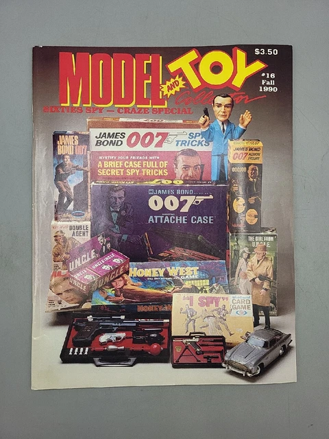 1990 MODEL & Toy Collector Magazine #16 SPIES 60’s SPY Special 007 ...
