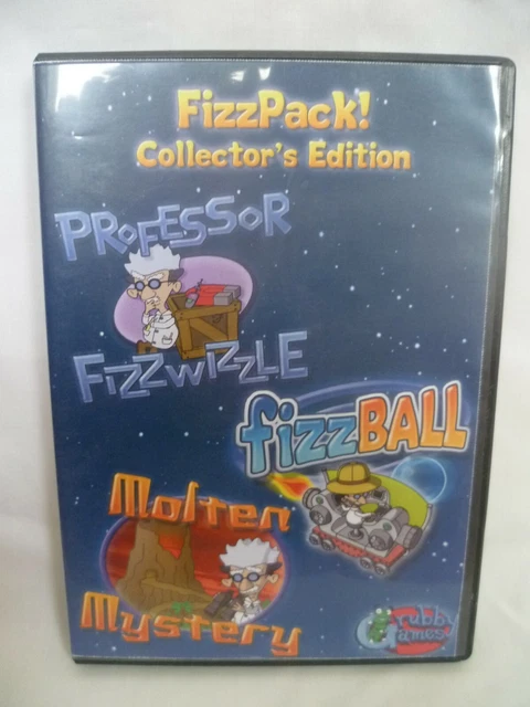 COMPUTER GAME PROFESSOR Fizzwizzle by Grubby Games Fizz Pack Collector ...