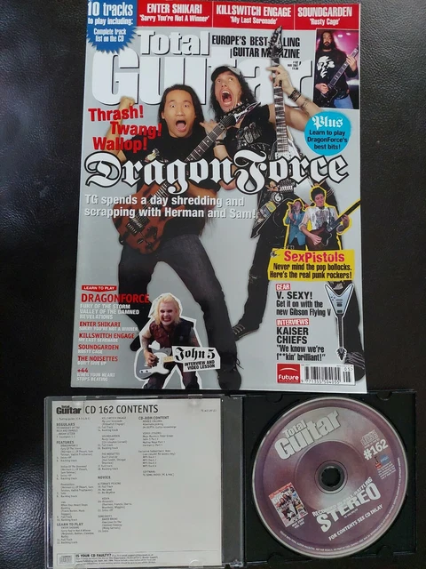 TOTAL GUITAR MAGAZINE and CD Issue #162. Dragonforce £1.49 - PicClick UK