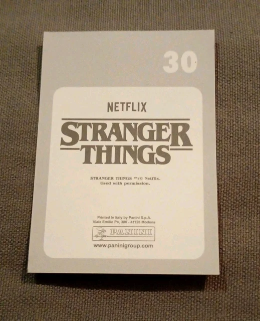 STRANGER THINGS PANINI 2025 One Last Adventure - Number 30 £1.16 ...