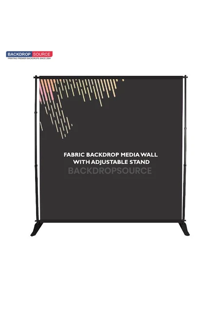 FABRIC BACKDROP MEDIA Wall With Adjustable Stand $37.79 - PicClick AU