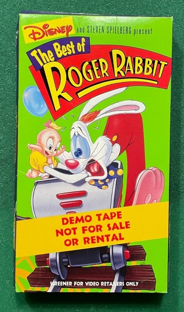 THE BEST OF Roger Rabbit VHS (SCREENER DEMO) £28.64 - PicClick UK