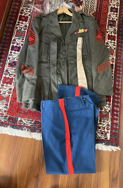 Sergeant Major Wwiikorean War Marines Usmc Uniform £6459 Picclick Uk 9666