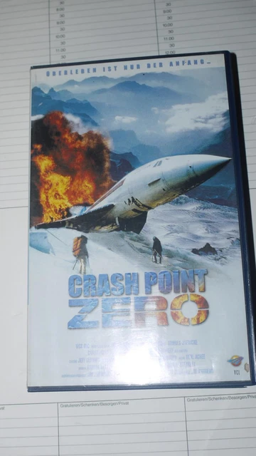 CRASH POINT ZERO VHS VIDEO Kassette EUR 1,00 - PicClick DE
