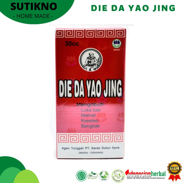 DETAILS ABOUT DIE DA YAO JING 30cc abrasiones heridas cortes ...