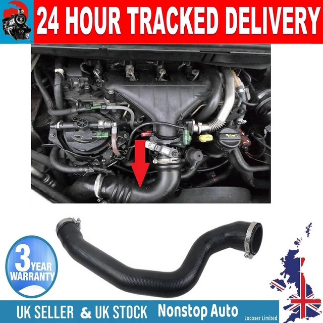TURBO INTERCOOLER Hose Pipe For Volvo S 40 V 50 C30 C70 2.0 D ...
